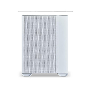 Lian-Li O11 AIR MINI Tempered Glass E-ATX Tower Computer Case, White