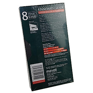 Maxell T-160 Std Standard Grade Videocassette
