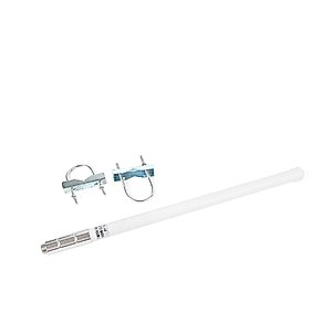 HYS TC-40UV Dual Band VHF UHF 2meter 70cm 144/430Mhz 2.5dBi 100W 15.7inch Fiberglass Outdoor Base Antenna with SO239 (UHF Female) Connector For ICOM Yaesu Midland Motorola Mobile Ham Radio Transceiver