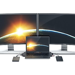 Satechi USB C Hub Adapter, USB C Dongle 7 in 1, USB C with 4K HDMI, 87W USB C PD Charging, USB C Data, 2 USB-A Data, Micro/SD Card Readers, for MacBook Pro/Air M1 M2 M3 M4 - Space Gray