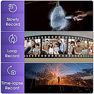 Digital Camera, Nsoela 4K FHD 48MP Kids Camera with 32 GB Card, Compact Point and Shoot Camera, 2.8" LCD Screen,16X Digital Zoom, Portable Mini Kids Camera for Teens,Students,Children (Purple)