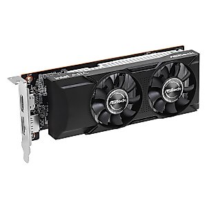 ASRock Low Profile Arc A310 4GB GDDR6 PCI Express 4.0 ITX Video Card A310 LP 4G 64-bit 0dB Silent Cooling Super Alloy Graphics Card 7680 x 4320 450W 15.5 Gbps