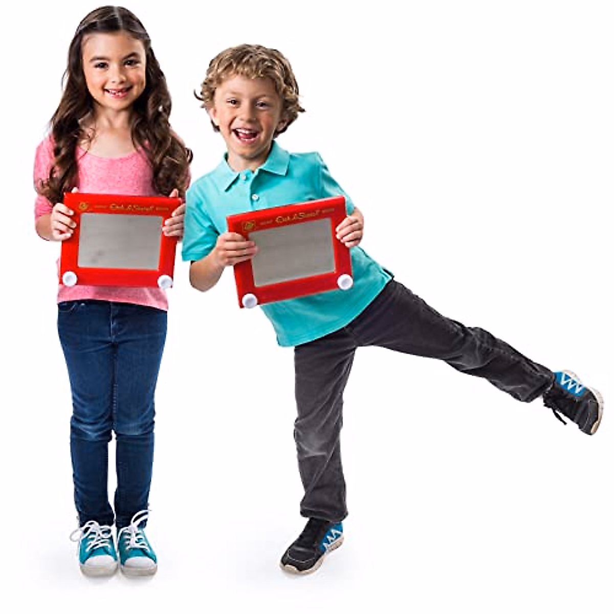 Etch A Sketch Classic, Drawing Toy with Magic Screen, for Ages 3 and up (Style May Vary)