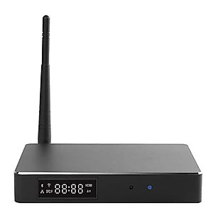 QINTAIX Android 11.0 TV Box, 2GB Ram 16GB ROM, Amlogic S905X4 64-bit Quad-Core CPU,Support Dual Band WiFi 2.4G/5.8G, Bluetooth 4.2, 4K Ultra HD,
