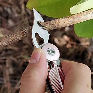 HENWAFX Pink feather knife for unpacking express delivery, small fruits, ladies mini knife is easy to carry (1 pack)…