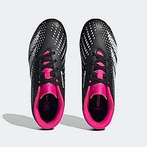 adidas Predator Match Unisex-Child Shin Guards Accuracy.4 Flexible Ground Black/White/Team Shock Pink 2