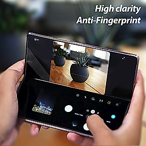 Whitestone Premium Film Screen Protector for Samsung Galaxy Z Fold 3 2021, Self Healing HD Clear EPU Film