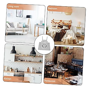 KOMBIUDA Wall Bracket Wall Outlet Outlet Shelf Over Outlet Shelf Multifunctional Outlet Storage Rack No Drilling Socket Rack Router Storage Holder Over Socket Holder Plastic White