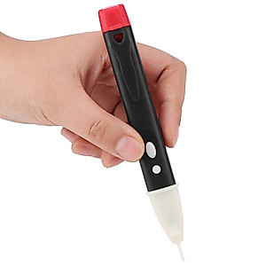 Red Test Pencil Non Electricity Measurement Voltage Tester Electricity Detector with LED Light Electricity Voltage Tester