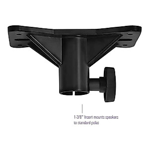 OnStage EB9760 Exterior Speaker Mounting Bracket,Black