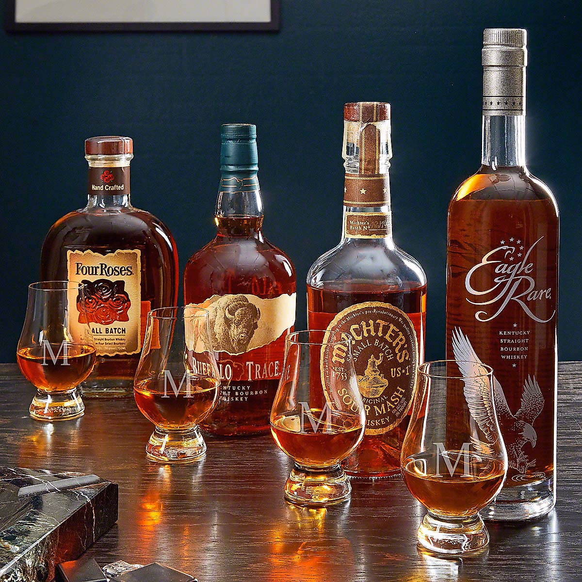 Engraved Glencairn Glasses, Set of 2 (Personalized Gift)