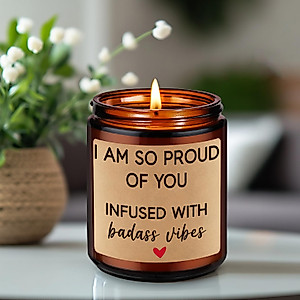 Fairy's Gift Scented Candles - Proud of You Gifts for Her, Him, Graduation Gifts, Congratulations Gifts for Women, Men - Job Promotion Gifts, Divorce Gifts, Badass Women Gifts for Friend, BFF, Bestie
