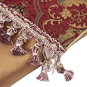 Sherry Kline China Art RED Bedskirt