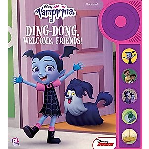 Disney Vampirina - Ding-Dong, Welcome, Friends! Sound Book - PI Kids