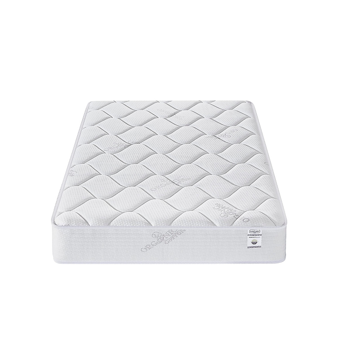 Full Size Mattress - 10 Inch Cool Memory Foam & Spring Hybrid Mattress with Breathable Cover - Comfort Plush Euro Pillow Top - Rolled in a Box - Oliver & Smith