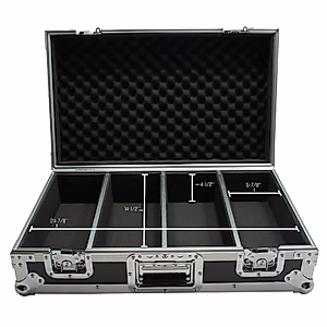 Harmony Audio HCCD100 100 Jewel or 300 Sleeve CD Transport Road Case New