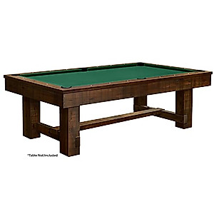 Granito Basalt Cloth - 18 Color Variations - for 7, 8, 8.5, 9, 10 Foot Tables (Blue Green, 8.5' OS Precut - Inside Table Dimensions 46" x 92")