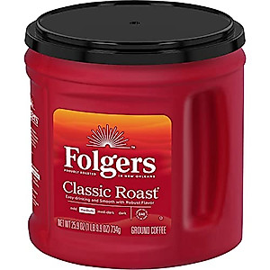 Folgers Classic Roast Coffee, 30.5-Oz Can