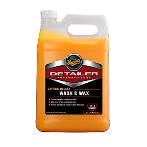 Meguiar's D11301 Citrus Blast Wash & Wax - 1 Gallon Container, 1 gallon, 1 Pack