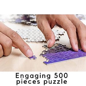 Page Publications Collection Jigsaw Puzzles for Adults 500 Piece | Mandala Puzzles | Puzzles for Kids & Teens, Fun Educational Games for Family Game Night