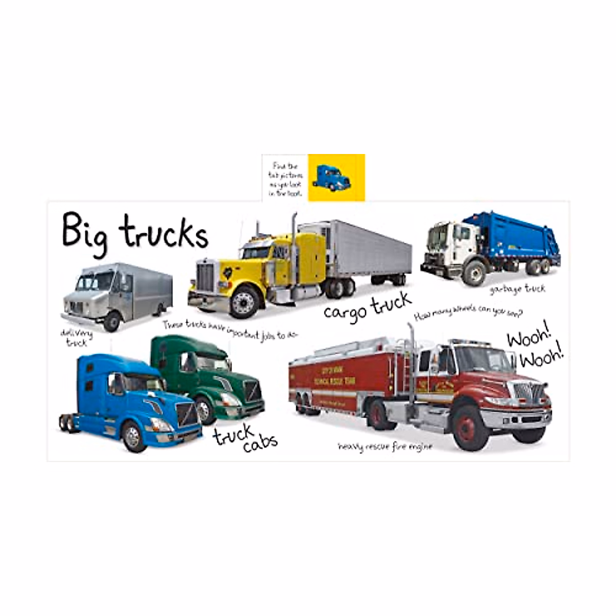 Tabbed Board Books: My First Trucks and Diggers: Let's Get Driving! (My First Tabbed Board Book)