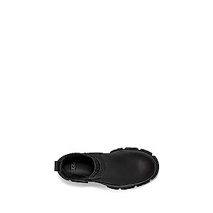 UGG Women's Brooklyn Chelsea Fashion Boot, Black Leather, 7