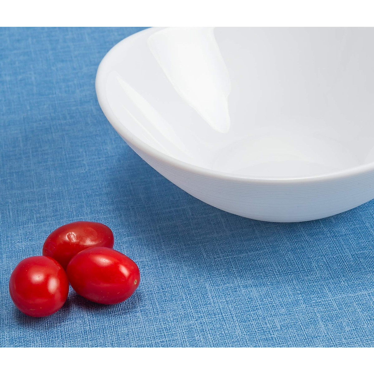 Bormioli Rocco Prometeo 6" Opal Glass Small Bowls, White, Set of 12