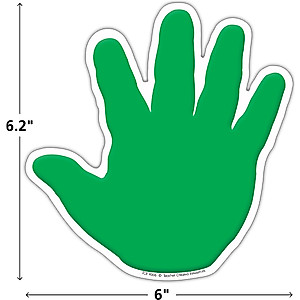 Teacher Created Resources Handprints Accents Packs (4006),Multi Color