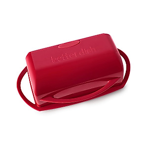 Better Dish Flip Top Butter Dish without Spreader (White)