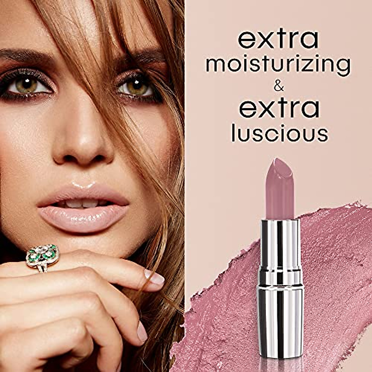 nude envie - Lipstick - Creamy & Long-Lasting Finish - Velvety Texture & Easy Application - Luxury Hydration - With Shea Butter, Vitamin E & Jojoba Oil - Vegan, Paraben-Free & Cruelty-Free - Cool
