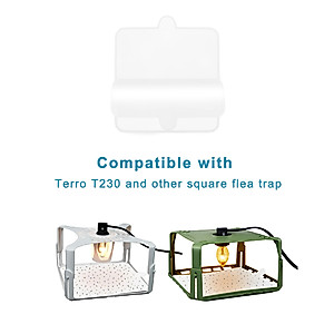 36 Pcs Flea Trap Refill Glue Boards for Terro T230 T231 Indoor Flea Light Traps, 6" Replacement Sticky Pads Fits Square Flea Bed Bug Traps for Inside Your Home