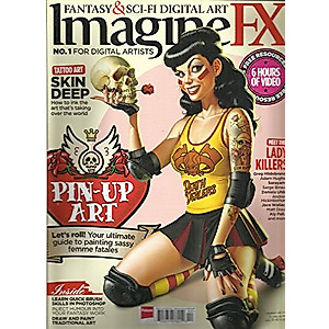 IMAGINE FX, FEBRUARY, 2014 (FANTASY & SCI- FI DIGITAL ART * NO. 1 FOR DIGITAL