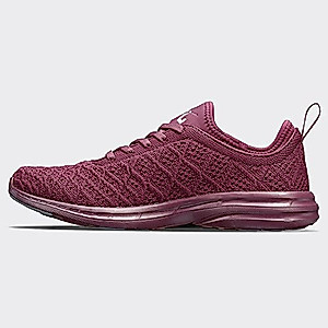 APL: Athletic Propulsion Labs Men's Techloom Phantom, Burgundy/Creme, 11