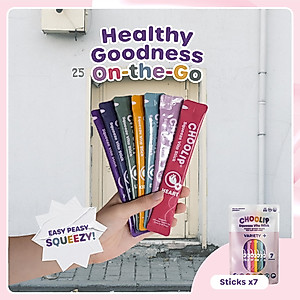 Squeeze Vita Stick Lickable Cat Treats and Dog Treats. 7pc Variety Pouch for Cats and Dogs. Soft Paste Tubes for Dog Lick Mat, Senior Cat Food Wet Cat Food Toppers, Multivitamin for Dog Food