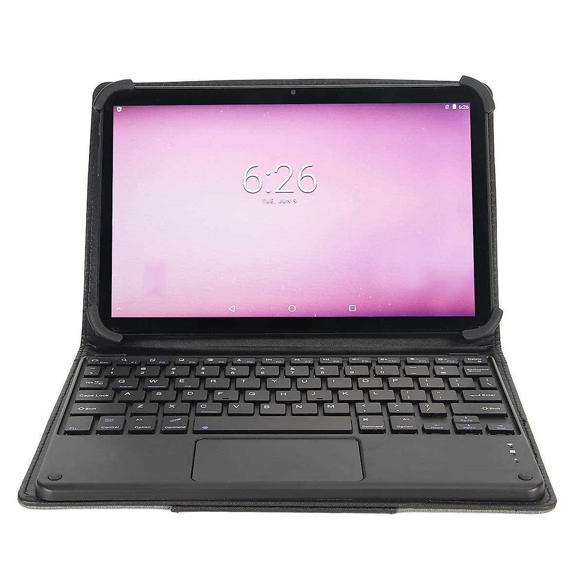 GLOGLOW Digital Tablet Black WiFi Tablet 1960x1080 Resolution 7000mAh 5G WiFi 8GB RAM 256GB ROM for Reading Entertainment (US Plug)