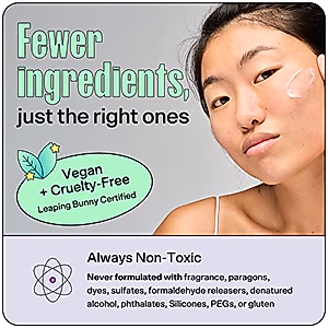 Bubble Skincare Slam Dunk Hydrating Facial Moisturizer - Natural Aloe Juice + Avocado Oil for Skin Hydration and Blue Light Protection - Daily Face Moisturizer for Sensitive Skin (50ml)