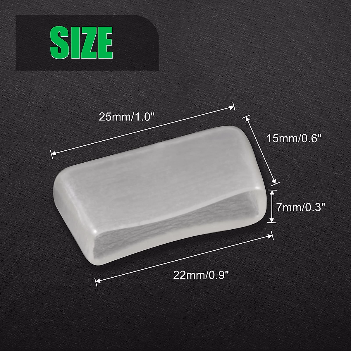 LEONTOOL 8Pcs Replacement Rubber Tips For Glass Breaking Pliers Flat Jaws Tips Key Fob Hardware 1 Inch Key Fob Pliers Attach Rubber Tips Stained Glass Supplies for Hardware Install Labor Day Gifts