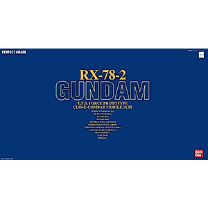 Bandai Hobby RX-78-2 Gundam Mobile Suit Gundam Perfect Grade Action Figure, Scale 1:60