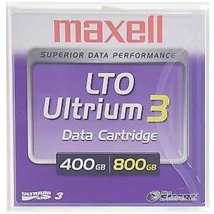 Maxell MAX183900 LTO Ultrium 3 Tape Cartridge