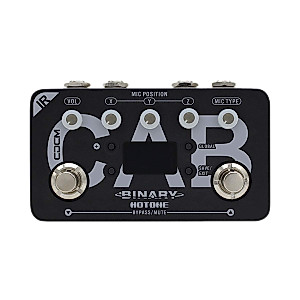 Hotone Binary IR Cab Guitar Bass Effects Pedal