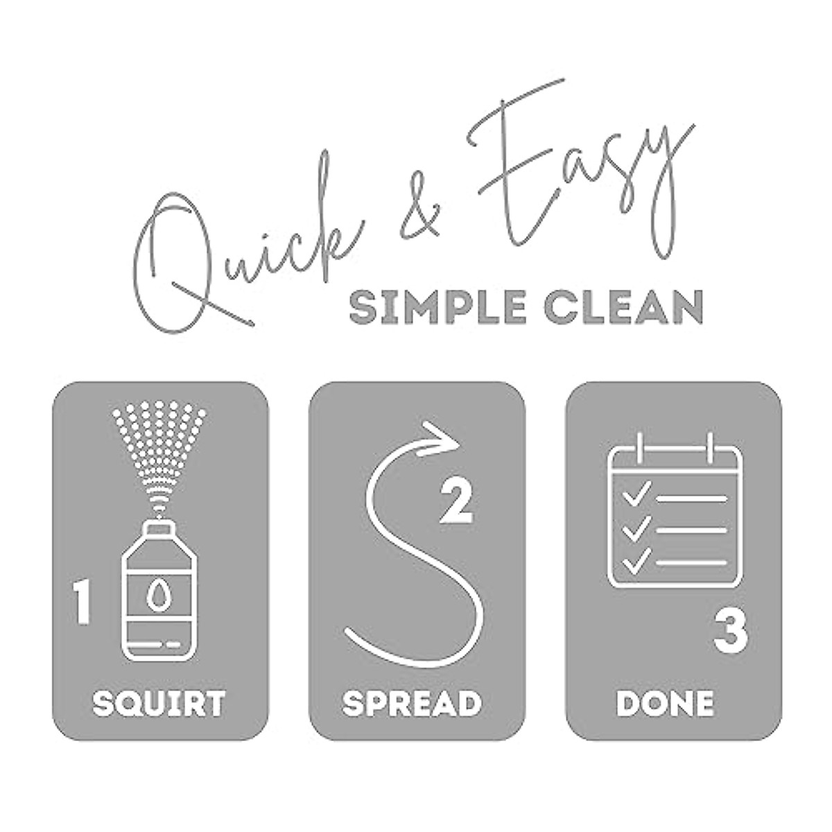Quick Shine Multi Surface Floor Cleaner 64oz | Plant-Based, Ready to Use, Dirt Dissolving, Streak Free, No Rinse | Use on Hardwood, Laminate, Luxury Vinyl Plank, Tile & Stone | Safer Choice