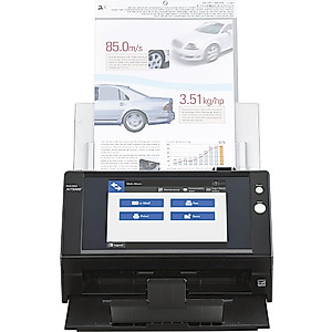 Fujitsu N7100E Network Scanner with Large Touch Screen