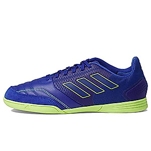 adidas Top Sala Indoor Soccer Shoe, Team Royal Blue/Team Solar Yellow/White, 2.5 US Unisex Little Kid