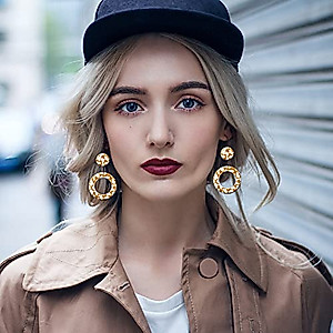 Mersuii 4 Pcs Polymer Clay Silk Screen, Silk Screen Stencils for Polymer Clay, Reusable Silkscreen Print for Printing on Clay & Other Jewelry Clay Earrings Decoration