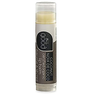 All Good Organic Lip Balm - Hydrating Lip Balm for Soft Smooth Lips with Calendula, Lavender, Olive Oil, Beeswax, Vitamin E & Coconut (3-Pack)