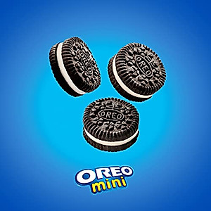 OREO Mini Chocolate Sandwich Cookies, Go-Paks, 12 - 3.5 oz Cups