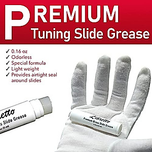 Libretto Low Brass ALL-INCLUSIVE Cleaning Kit with Instructions: Valve Oil + Slide Grease + Cleaning Cloth + Mouthpiece/Valve/Bore Brushes. A Great Gift for Tuba, Euphonium, Baritone, Sousaphone &More
