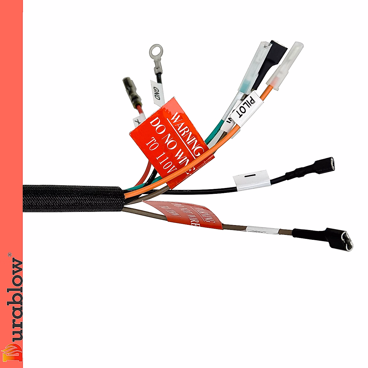 Durablow IPIH590 Wire Harness for Gas Fireplace Electronic IPI Pilot Ignition Control Modules Dexen 593-592, GM-6KA, HHT 350-M, 6K, IPI-6000 (IPIH590)