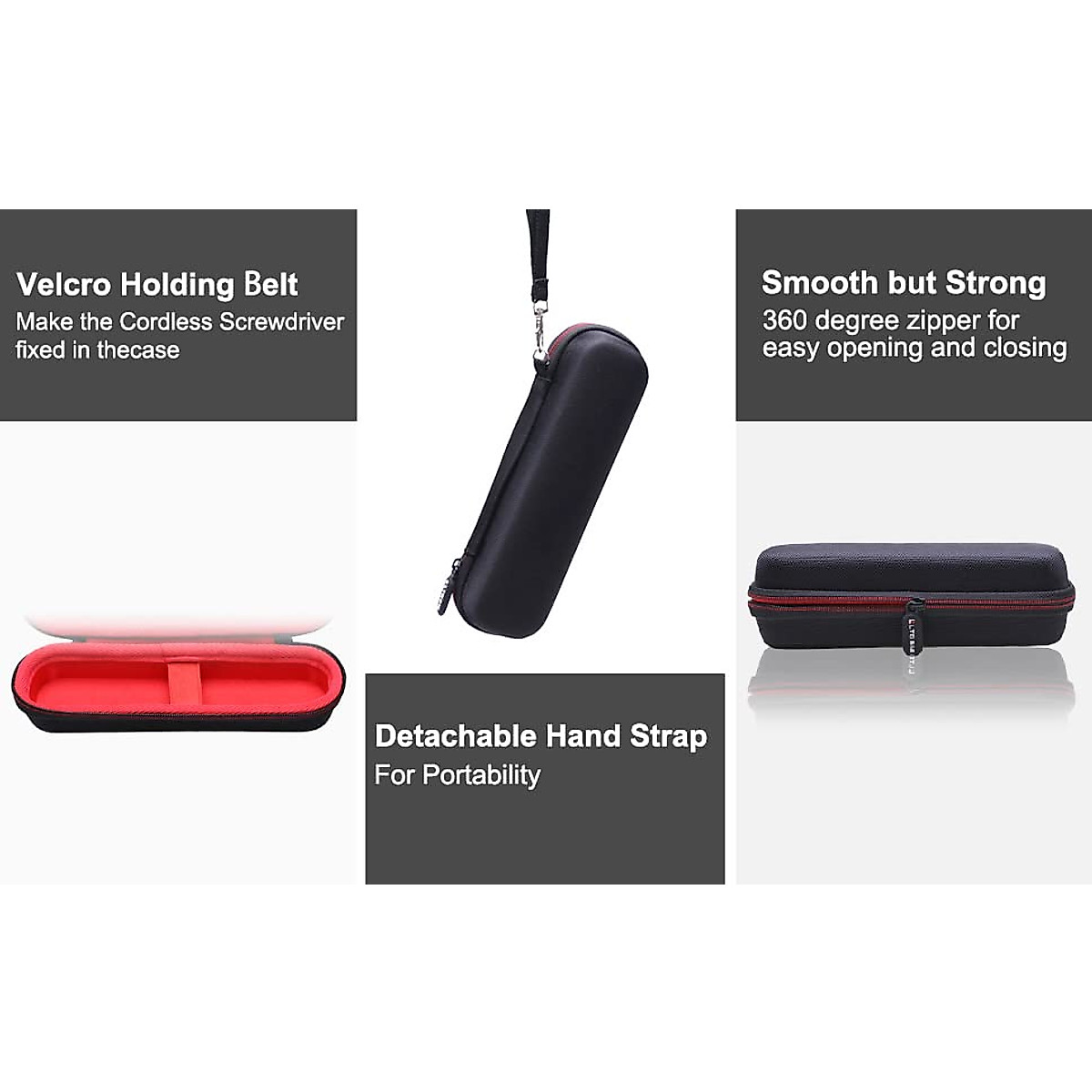 LTGEM Hard Case for SKIL SD561201 Rechargeable 4V Cordless Screwdriver- Travel Protective Carrying Bag (Case Only)