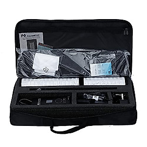 Falcon Eyes RX-24TDX 150W Roll-Flex LED Light with Honeycomb Grid Softbox Bi-Color Dimmable 3000K-5600K Light Compatible with DMX 512 Bulit in 9 Scene Effect Mode (24TDX with RX-24TDXSBHC)